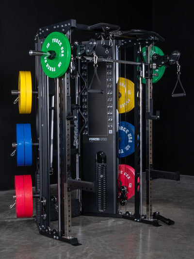 Force USA G6 All In One Power Rack Functional Trainer Cable Crossover ...