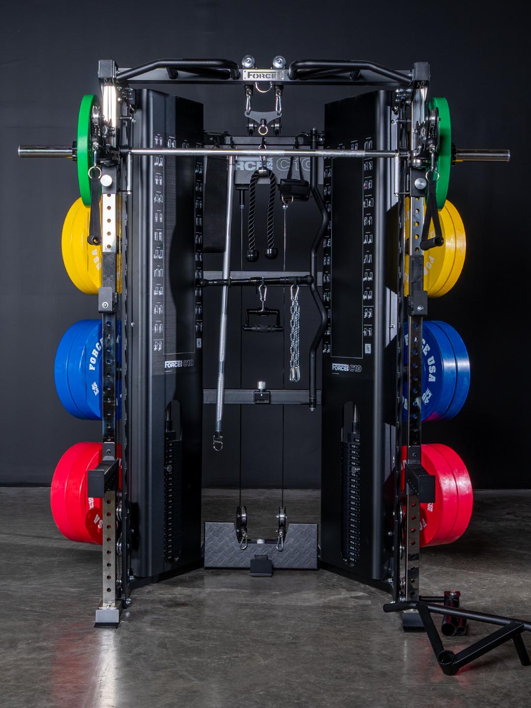 Force USA C10 All In One Functional Trainer Smith Machine Power Rack ...