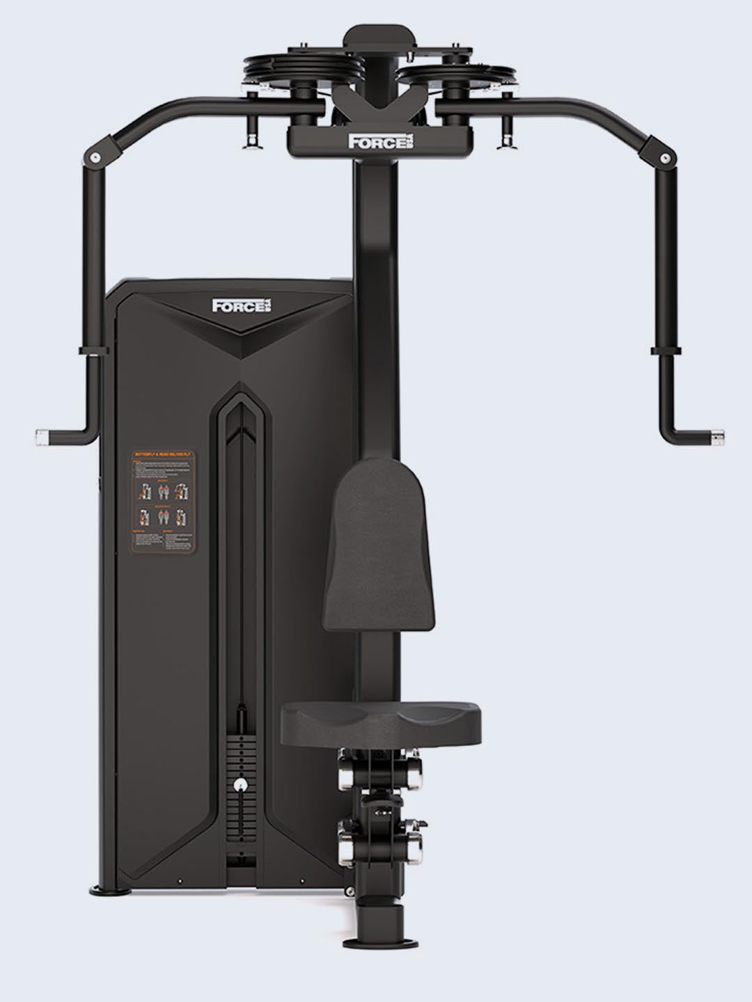 Solitude Rear Deltoid / Pec Fly Machine by Force USA
