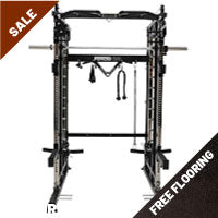 Force USA MyBench + Leg Developer + Preacher Curl